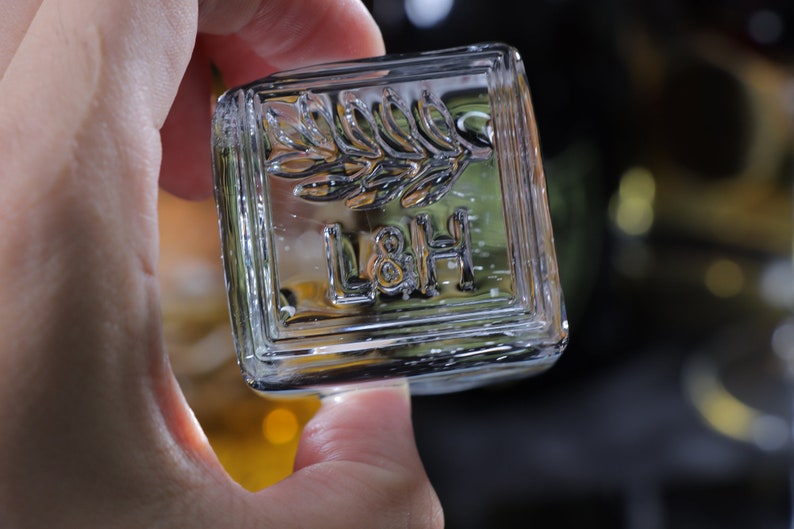 Custom Brass Ice Stamp Monogram Ice Stamp Custom Ice Stamp - Etsy