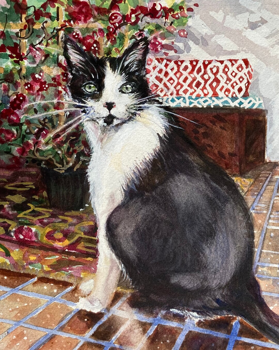 CUSTOM Pet Portraits Hand Painted by Renown Artist Suz Lieburn-brna ...