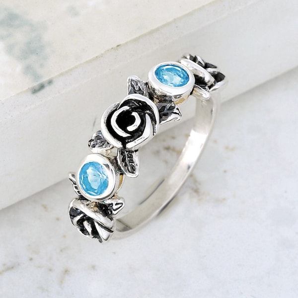 Unique Silver Ring - Etsy