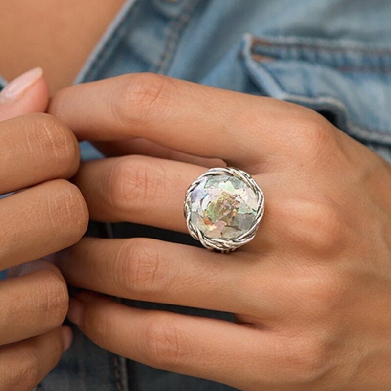 Unique Silver Ring - Etsy