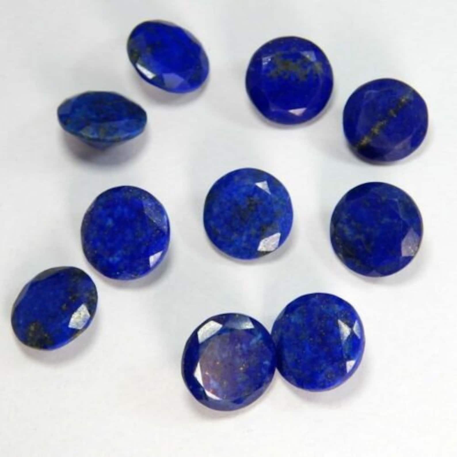Natural Lapis Lazuli Round Faceted Cut 3MM to 10MM Loose - Etsy