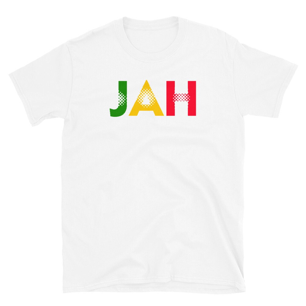 Jah Rasta Colors, Rastafarian, Jamaica Unisex T-shirt - Etsy