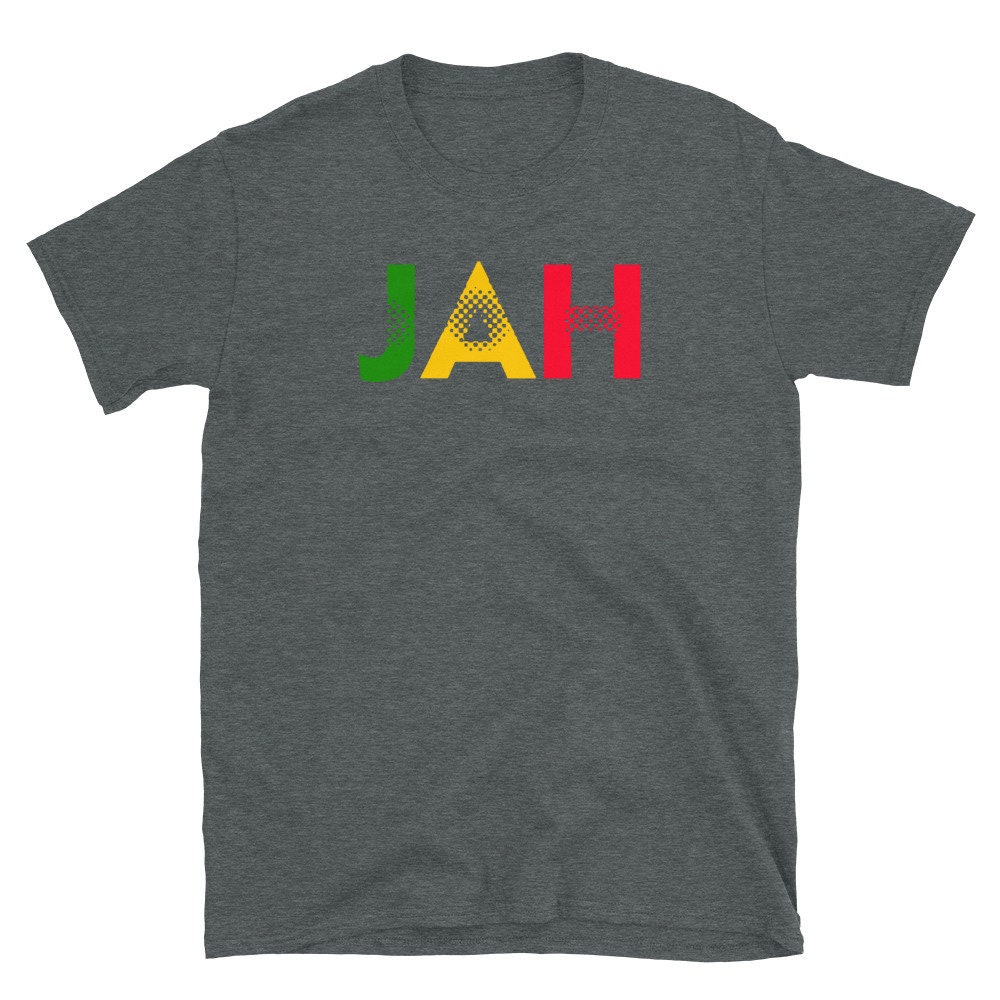 Jah Rasta Colors, Rastafarian, Jamaica Unisex T-shirt - Etsy