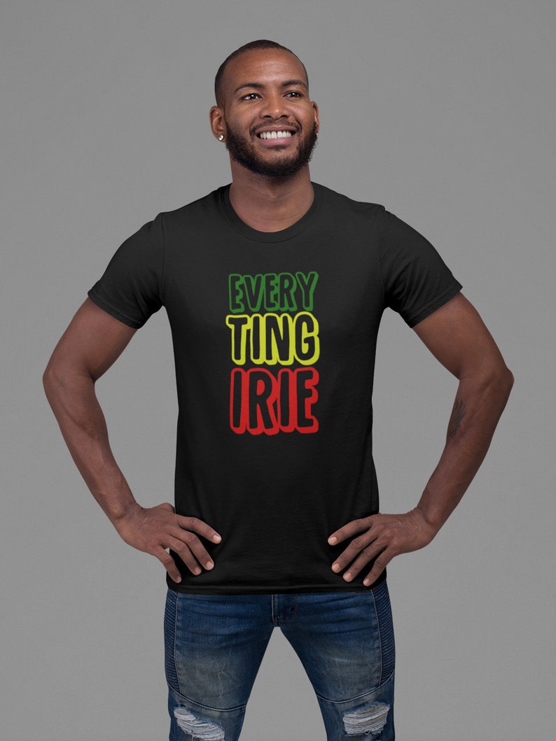 Rasta Shirt, Everything Irie, Jamiaca Rastafarian Unisex T-shirt - Etsy
