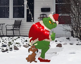 Grinch cutout | Etsy