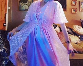 Pink negligee | Etsy