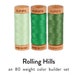 Aurifil ROLLING HILLS Color Builder Green Grass 80 Weight Wt Cotton ...
