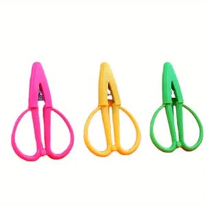 Travel Mini Super Snips Scissors With Protector Over Point Yellow Pink ...