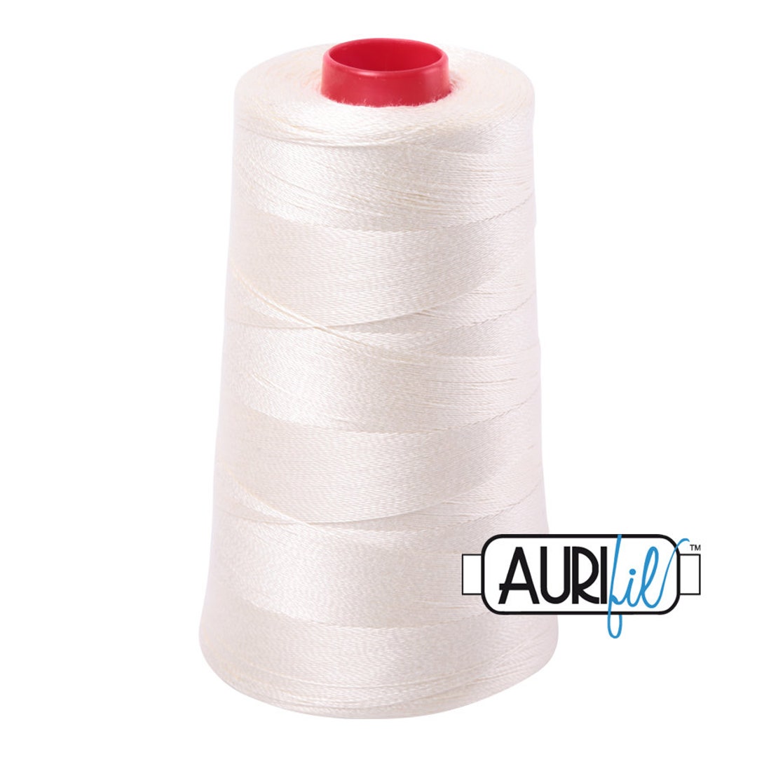 AURIFIL Cone 2026 Chalk Light Beige Egyptian Mako Cotton 12 Weight Wt ...
