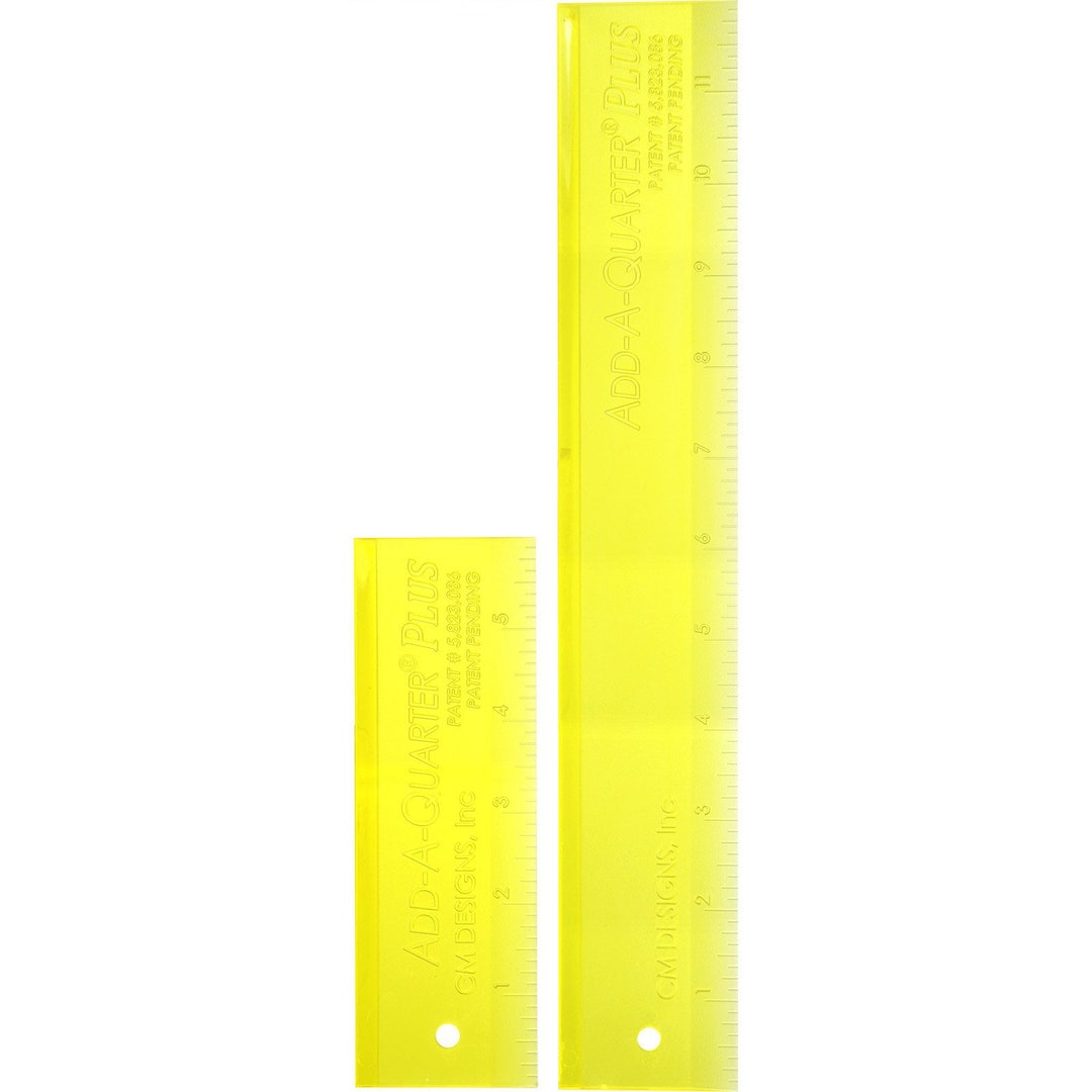 Add a Quarter Inch Plus Combo Yellow 6 and 12 Inch FPP Foundation Paper ...