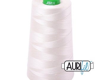 AURIFIL Cone 2021 Natural White Egyptian Mako Cotton 40 Weight - Etsy