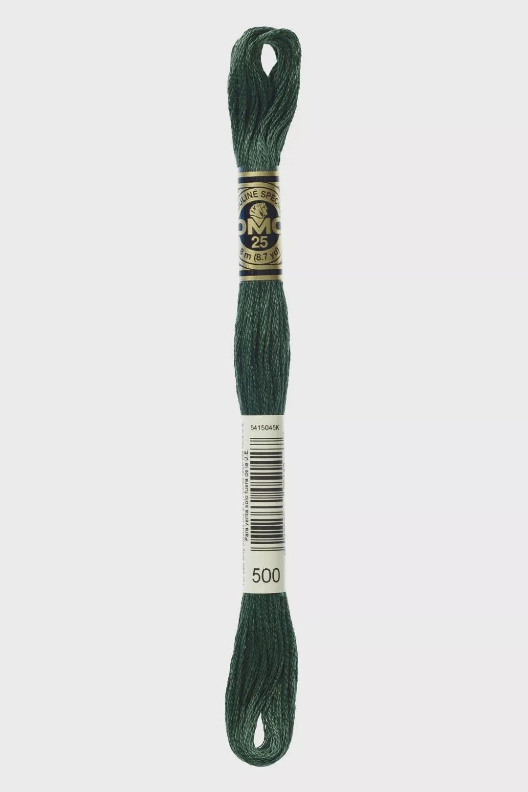 DMC Floss Color 500 Ivy Green Long Staple Egyptian Cotton 6 Strand 8 ...