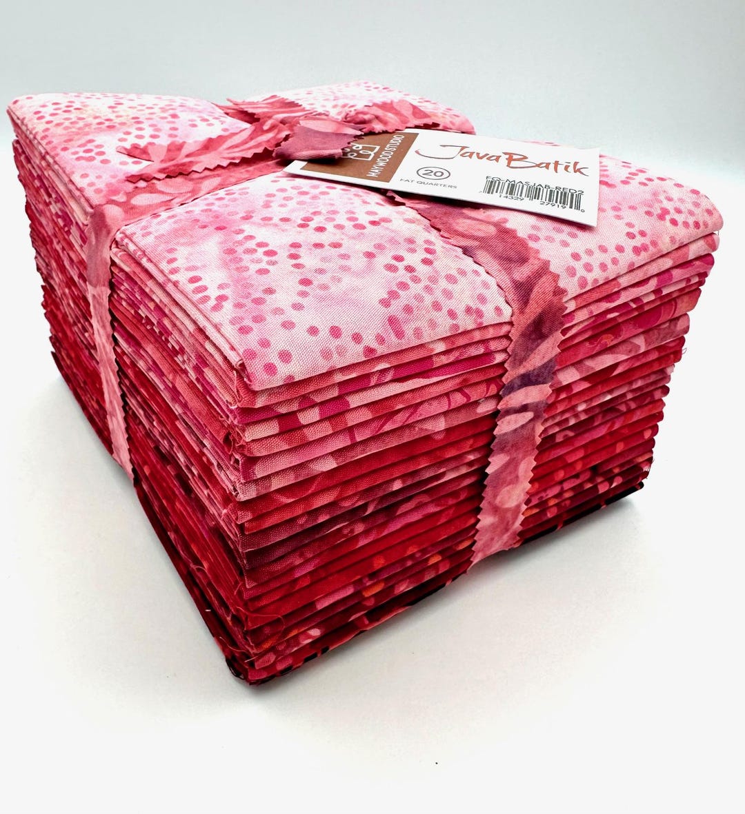 Java Batiks Red Light to Dark Batik Fat Quarters 20 Fqs Fabric 18 X 22 ...