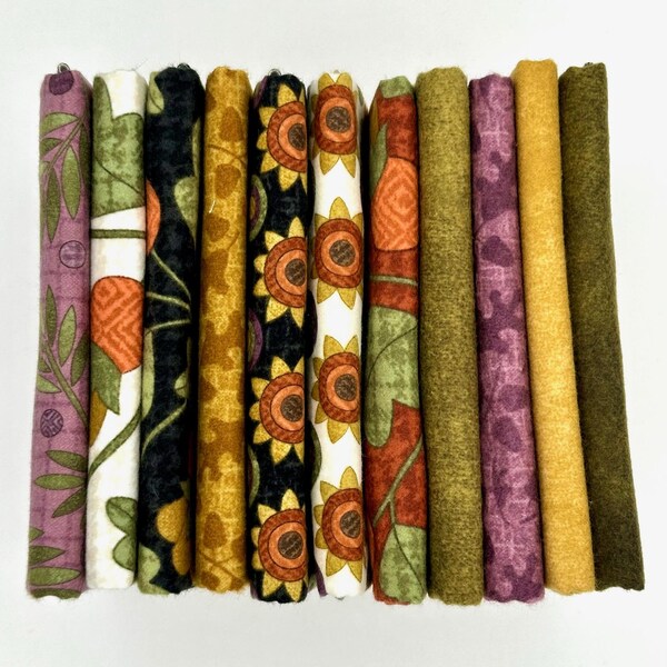 Fall Flannel Fabric - Etsy