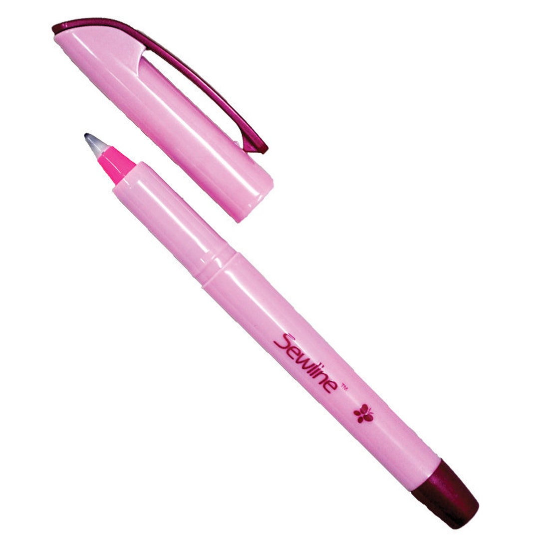 Sewline Air Erasable Fabric Pen 0.8mm Ceramic Roller Point Non ...