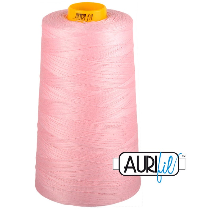 AURIFIL FORTY3 Cone 2423 Baby Pink Egyptian Mako Cotton 40 - Etsy