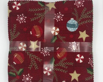 Christmas Flannel Fabric - Etsy