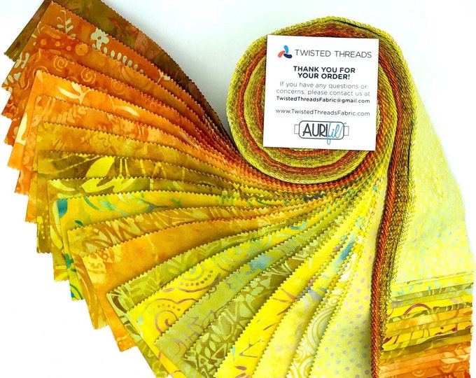 Java Batiks Autumn Purple Gold Orange Purple Batik Jelly Roll 40 2.5 ...