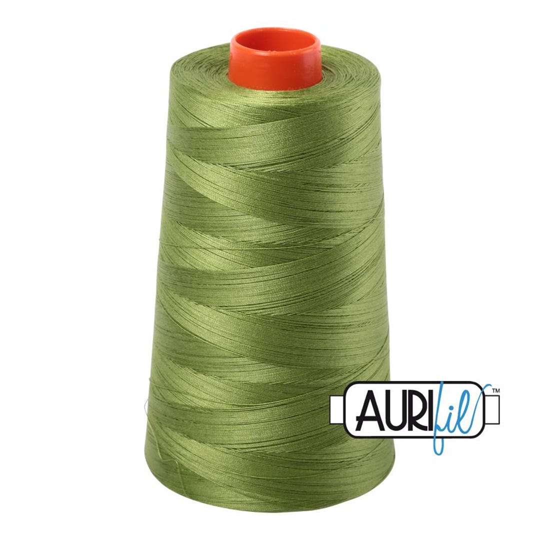 AURIFIL Cone 2888 Green Fern Egyptian Mako Cotton 50 Weight Wt 5900 ...