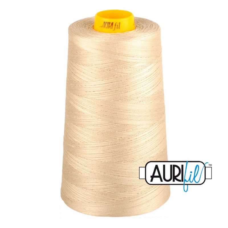 AURIFIL FORTY3 Cone 2312 Ermine Beige Egyptian Mako Cotton 40 40/3 ...