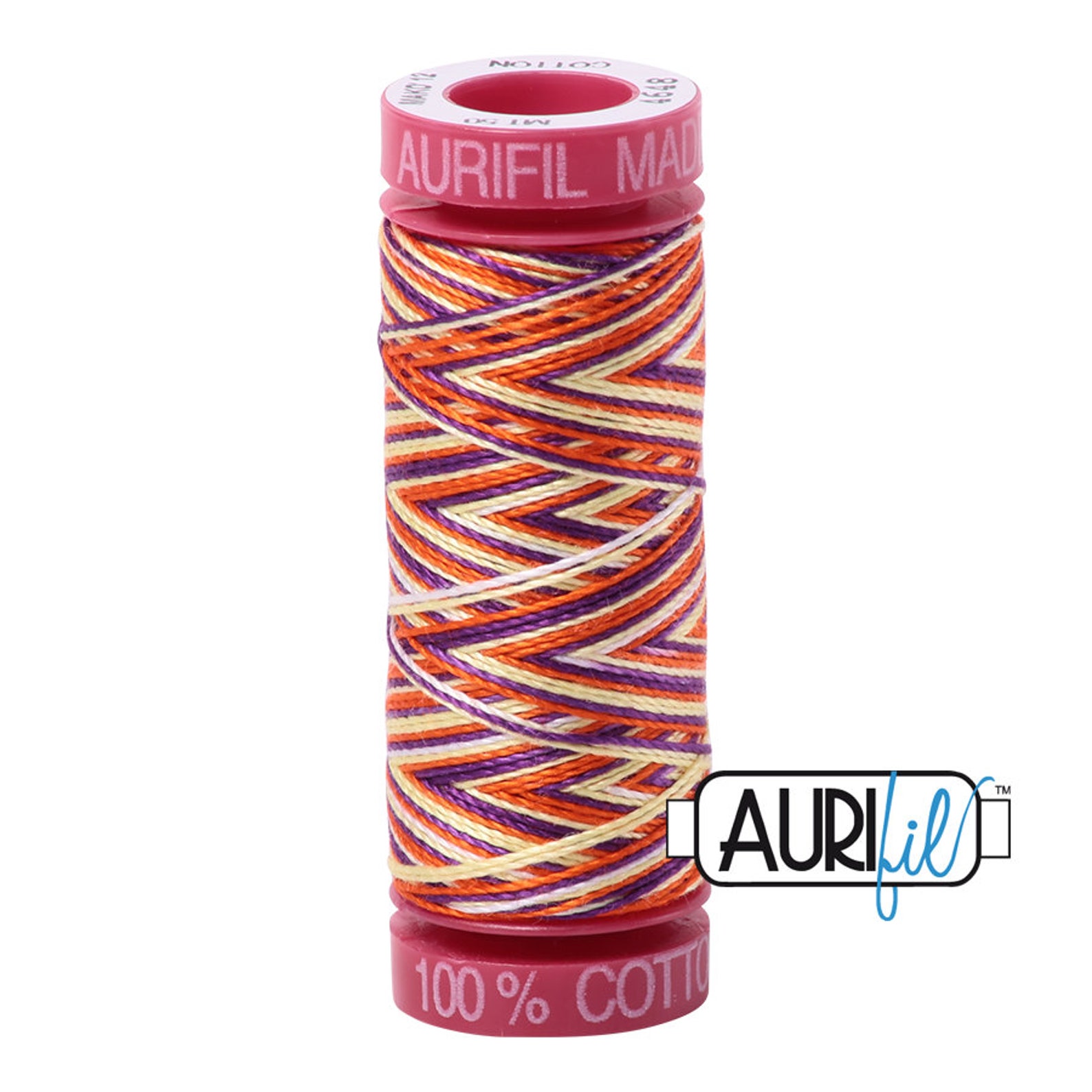 AURIFIL HALLOWEEN Holiday Color Builder Orange Purple 12 | Etsy