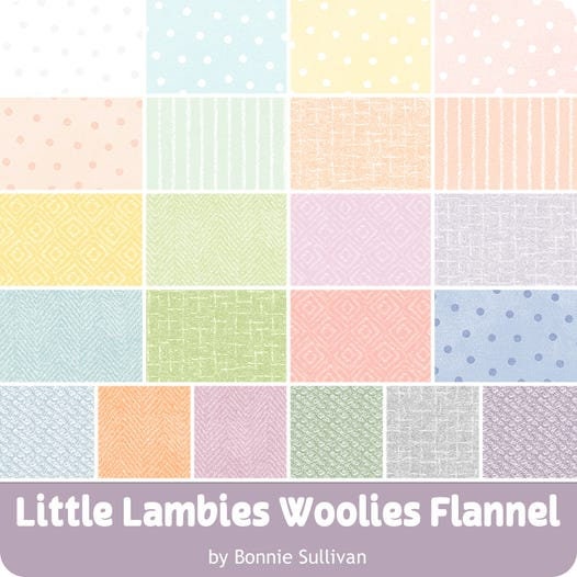 Little Lambies Layer Cake Soft Pastel Palette Maywood Woolies - Etsy