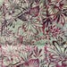 3 YARDS Java Batik Green Pink Purple Floral Marbled Watercolors Batik ...