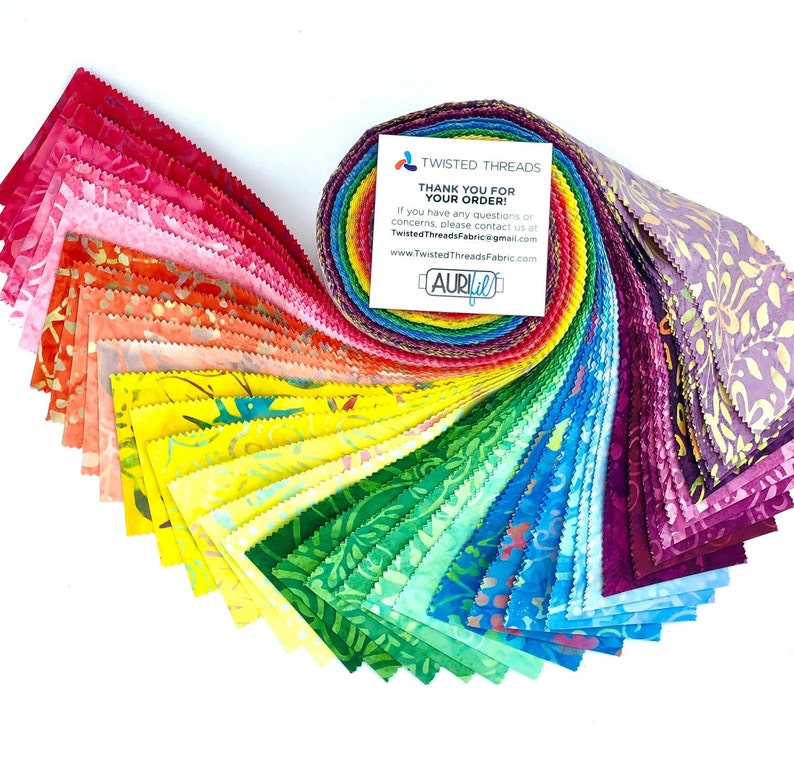 Java Batiks Rainbow Green Blue Yellow Orange Pink Purple Batik - Etsy