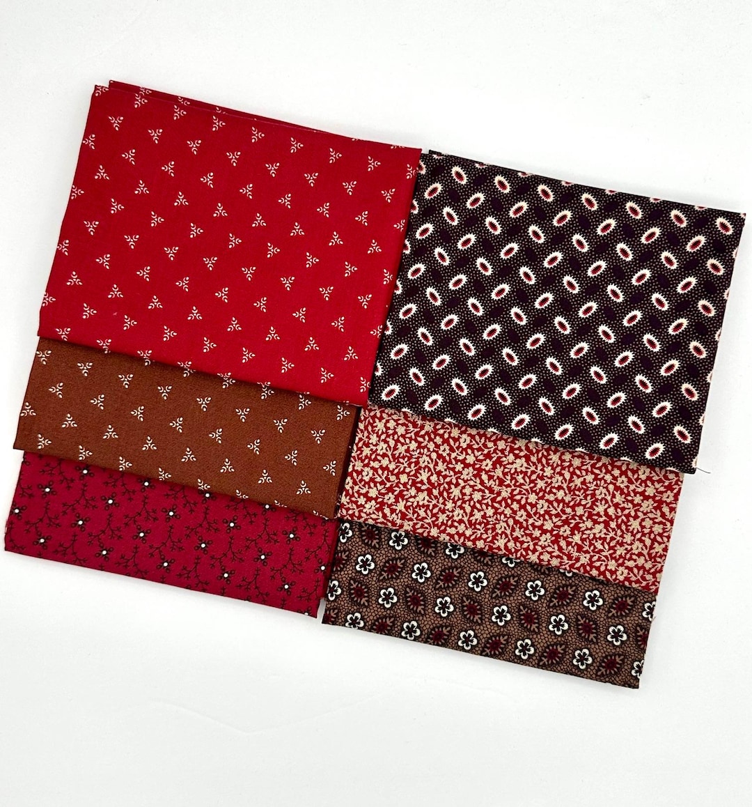 OOP Civil War Reproduction Fat Quarters Marcus Cotton Club Paula Barnes ...