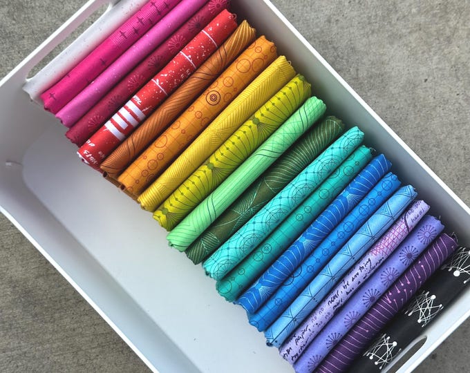 Andover Forty 40 by GG Giucy Giuce TT Fabs Selection Rainbow Geometric ...
