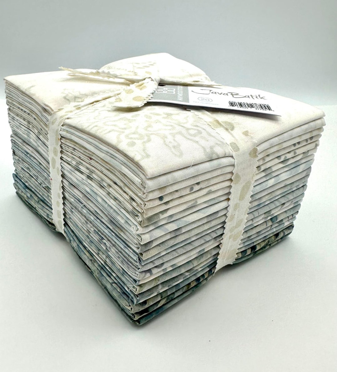 Java Batiks Winter Whites Light Grey to Medium Gray Lights Batik Fat ...