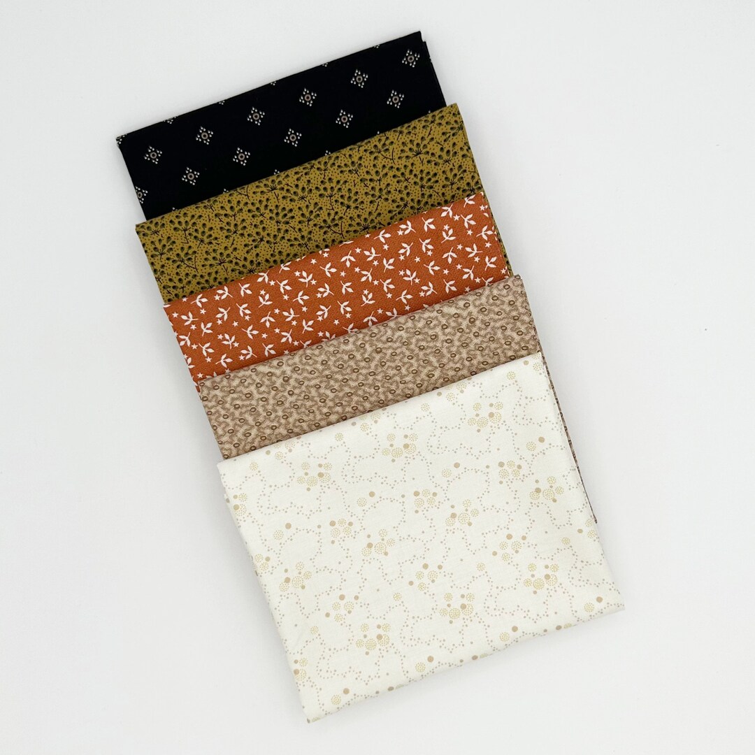 Civil War Reproduction Fat Quarters Various Makers Black Yellow Orange ...