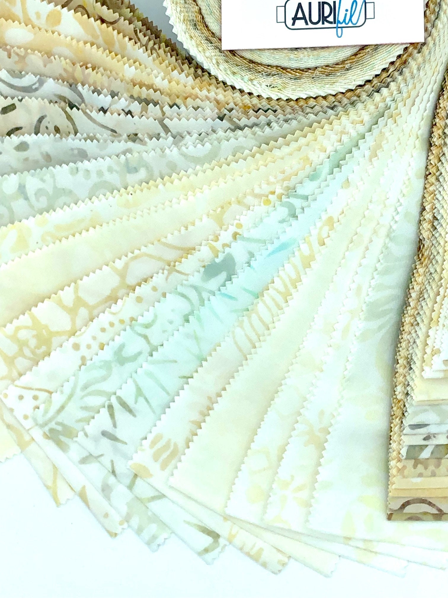 Java Batiks Beige Tan Batik Jelly Roll 40 2.5 Inch Fabric - Etsy