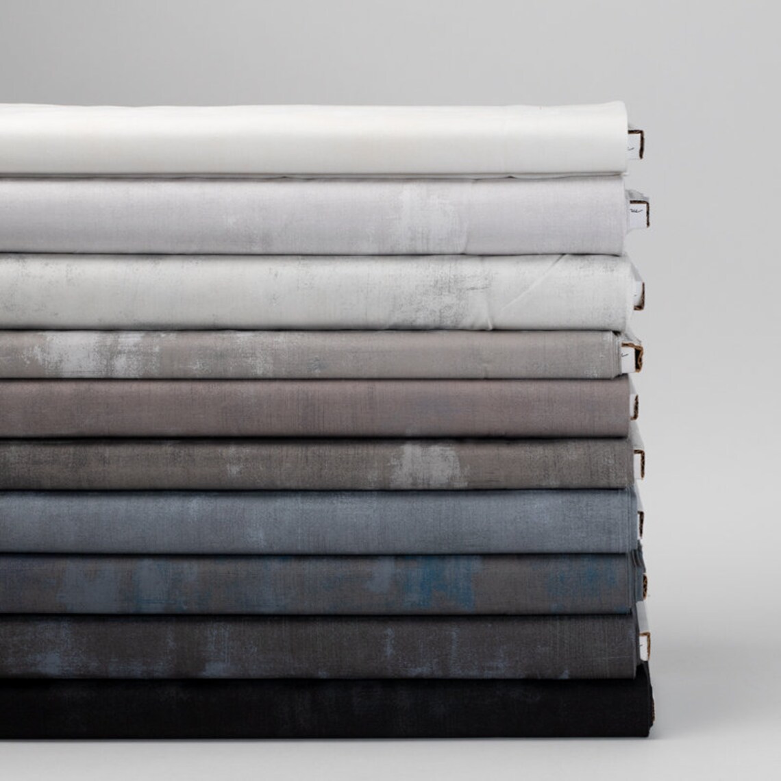 Moda Grunge Basicgrey SILVER LININGS Grey Gray Charcoal Smoke | Etsy