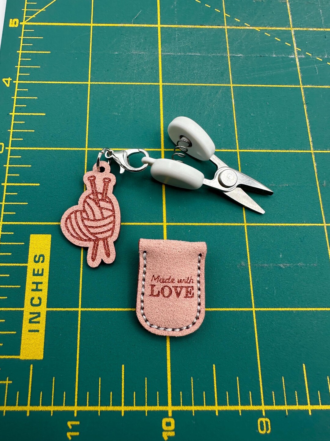 Travel Compact Mini Snips Light Pink Sewing Knitting Scissors With ...