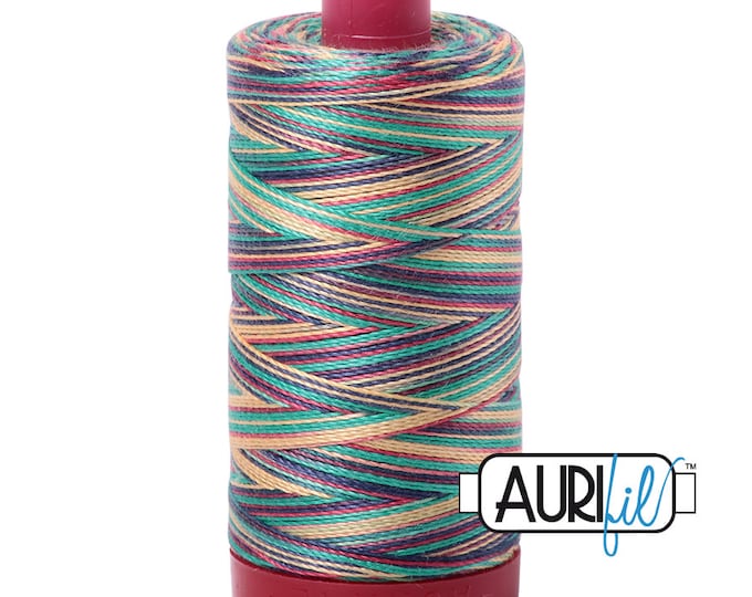 AURIFIL Variegated 3817 Marrakesh MAKO 12 Weight Wt 350 M 356 Y Pink ...