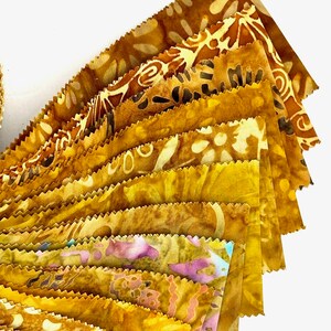 Java Batiks Gold Wheat Batik Jelly Roll 40 2.5 Inch Fabric Strips ST-MASJAB-GOL2 - Etsy