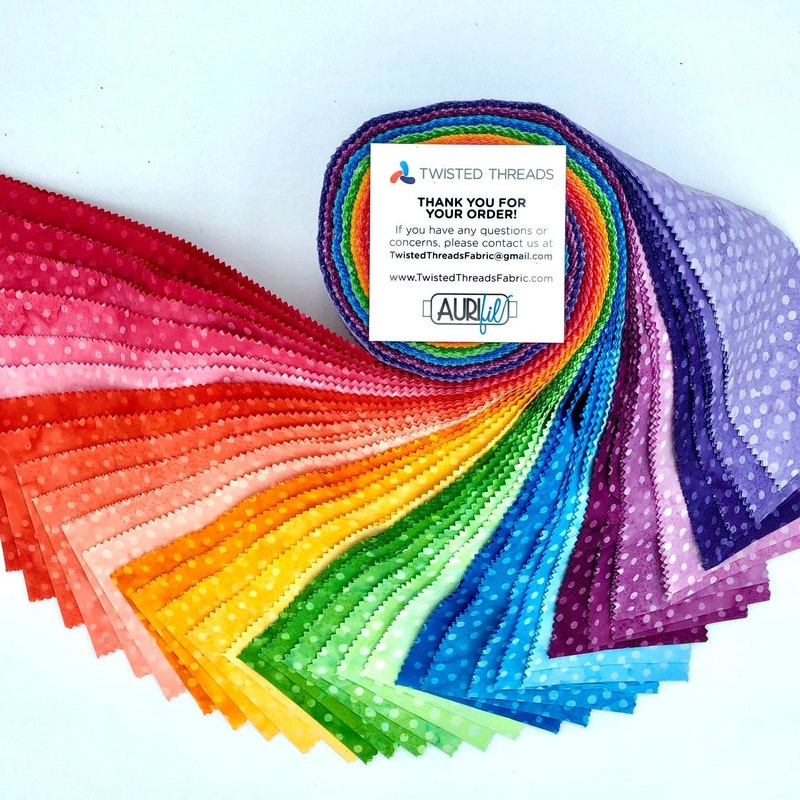 Jelly Roll Dots Fabric - Etsy