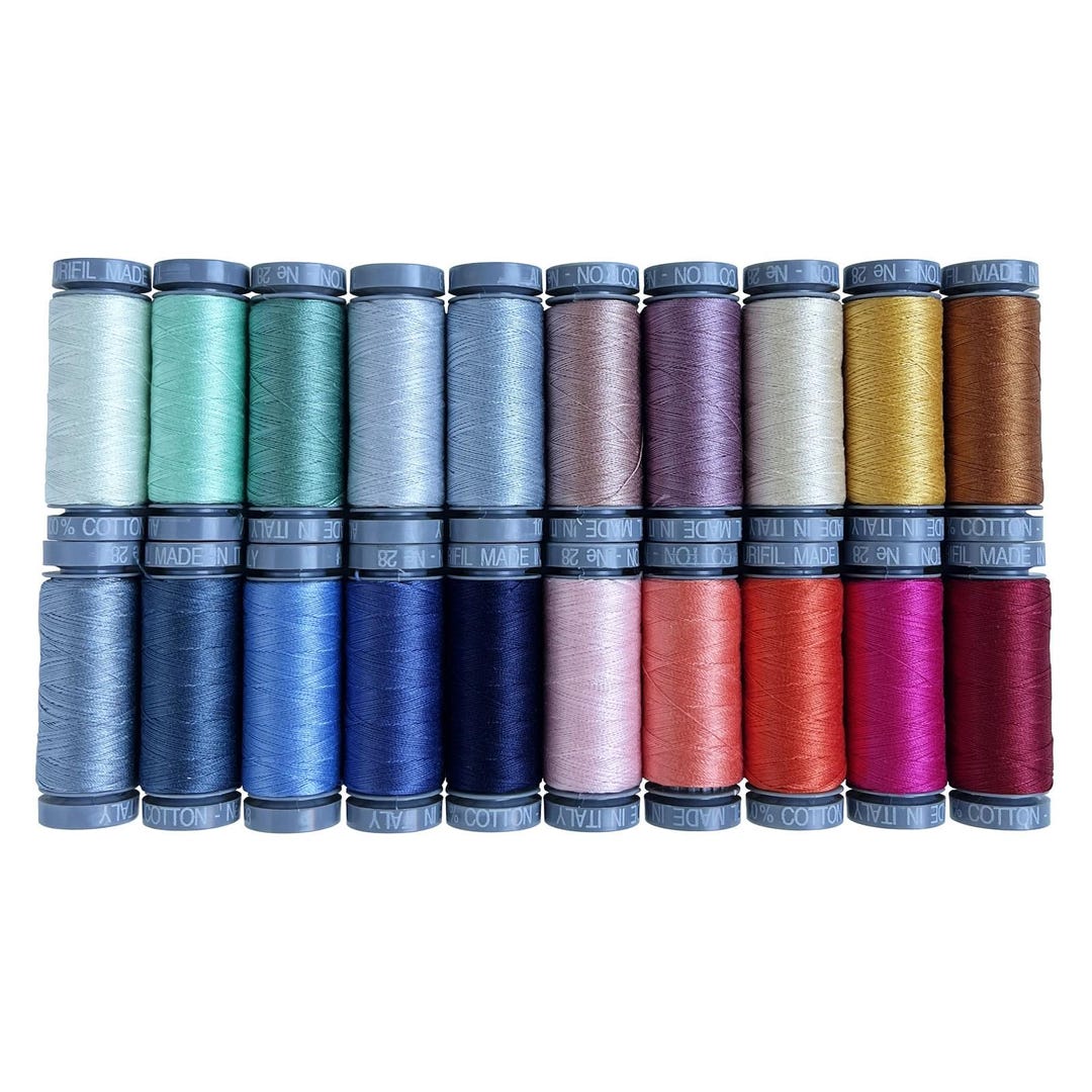 Aurifil Foundations Collection 28 Weight Wt Small Spool Cotton Quilting ...