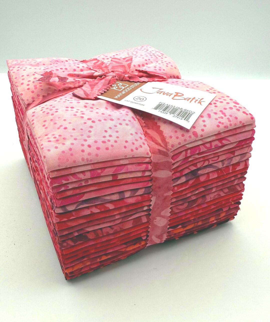Java Batiks Red Light to Dark Batik Fat Quarters 20 Fqs Fabric 18 X 22 ...