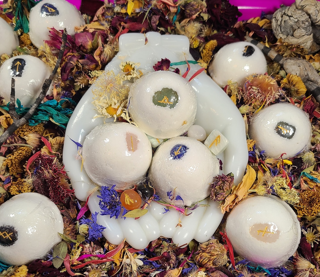 Rune Stone Bathbombs Prize Bomb Unique Gift All Natural Essential Oil ...