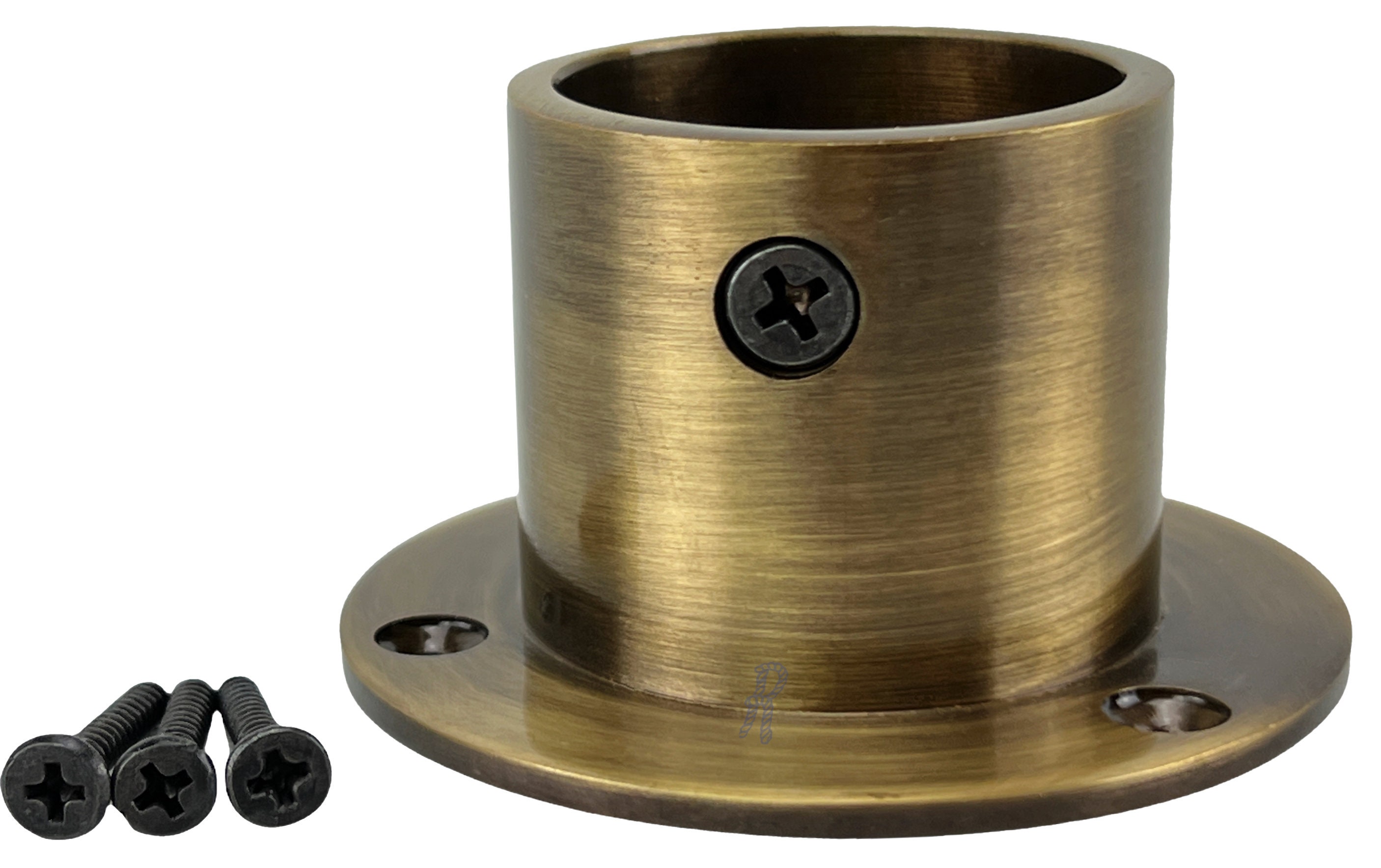 Antique Brass Decking Rope Cup End Ends Fitting Fixing 24mm to - Etsy