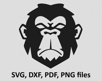 Monkey svg | Etsy