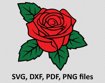 Rose bud svg | Etsy