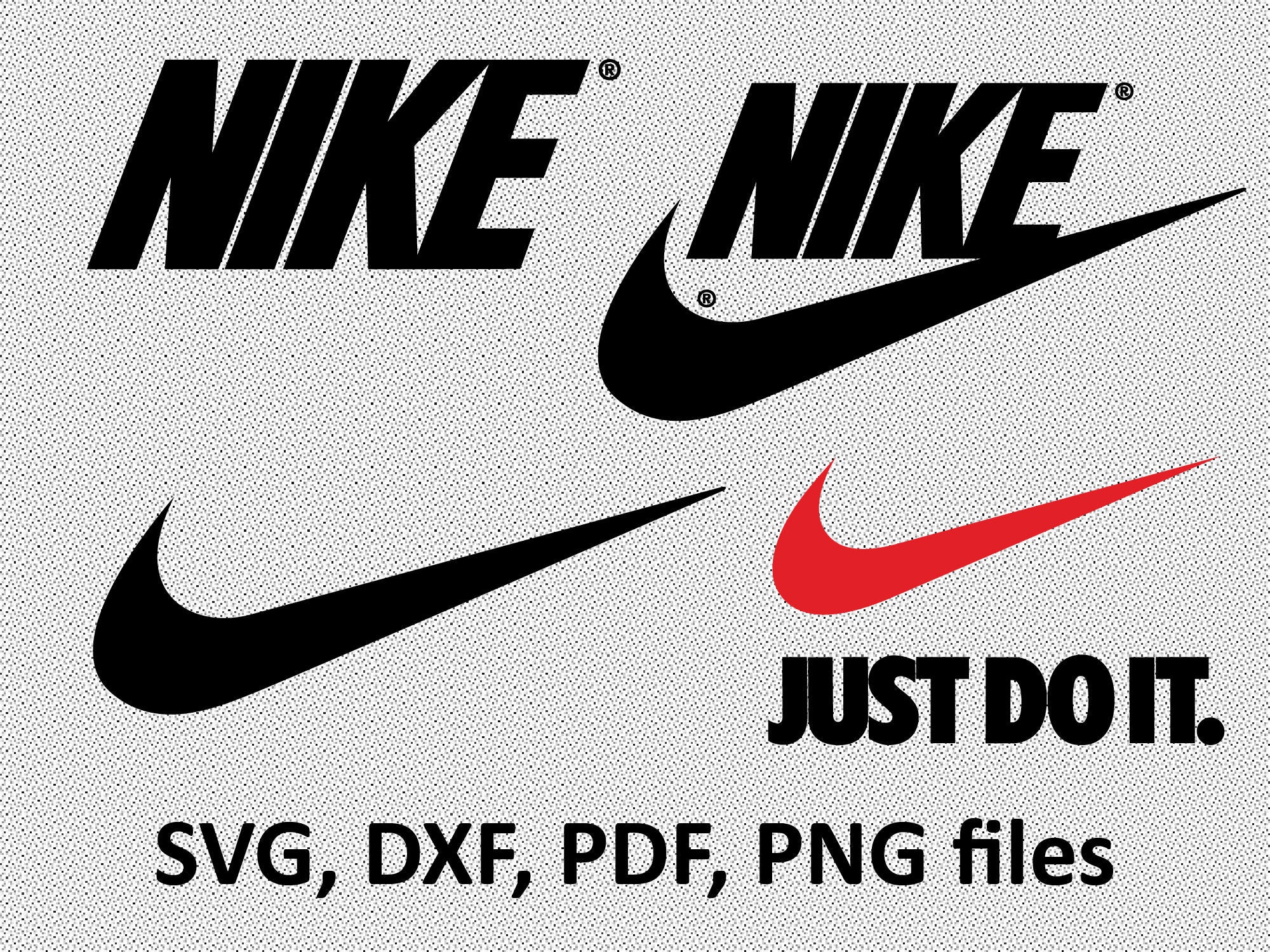 Nike SVG / Nike DXF / Nike Clipart / Nike Files, Nike cutting, DXF ...
