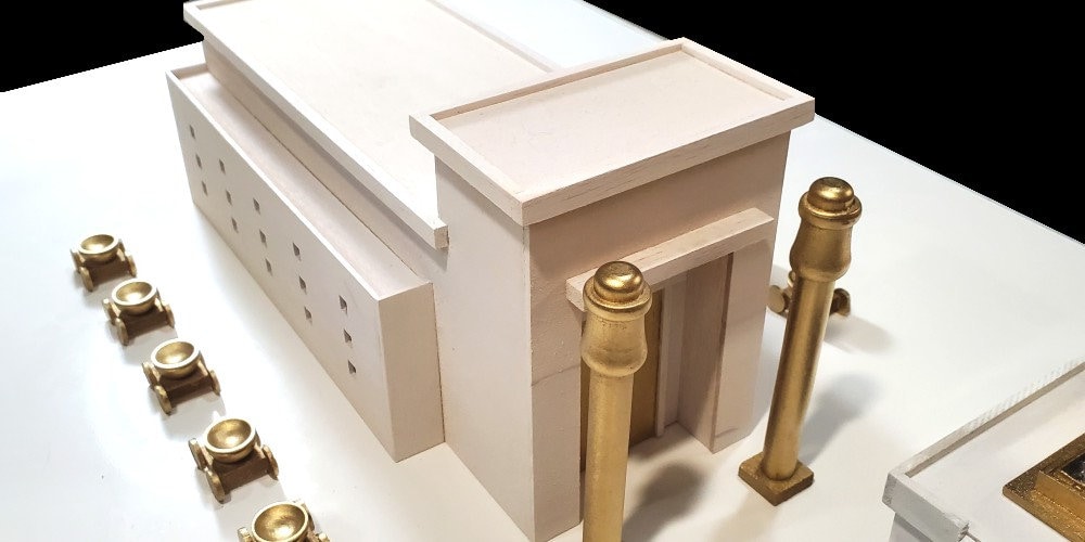 Solomon's Temple Model Kit (do-it-yourself) - Beit Hamikdash - Etsy Israel