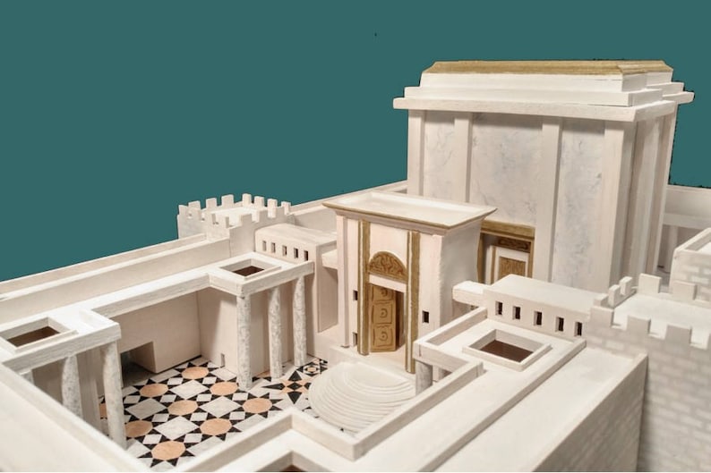 Jerusalem Second Temple Model Kit Do-it-Yourself Beit | Etsy