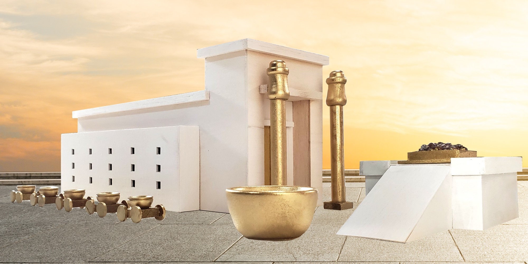 Solomon's Temple Model Kit (do-it-yourself) - Beit Hamikdash - Etsy