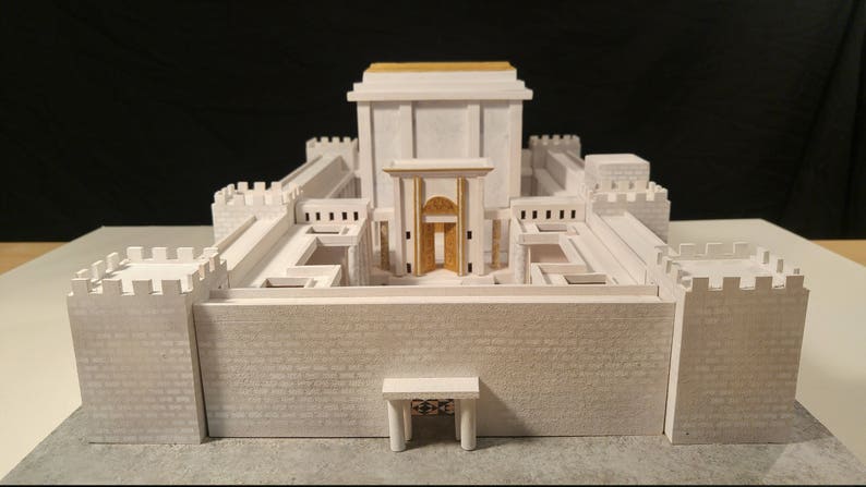 Jerusalem Second Temple Model Kit Do-it-Yourself Beit | Etsy