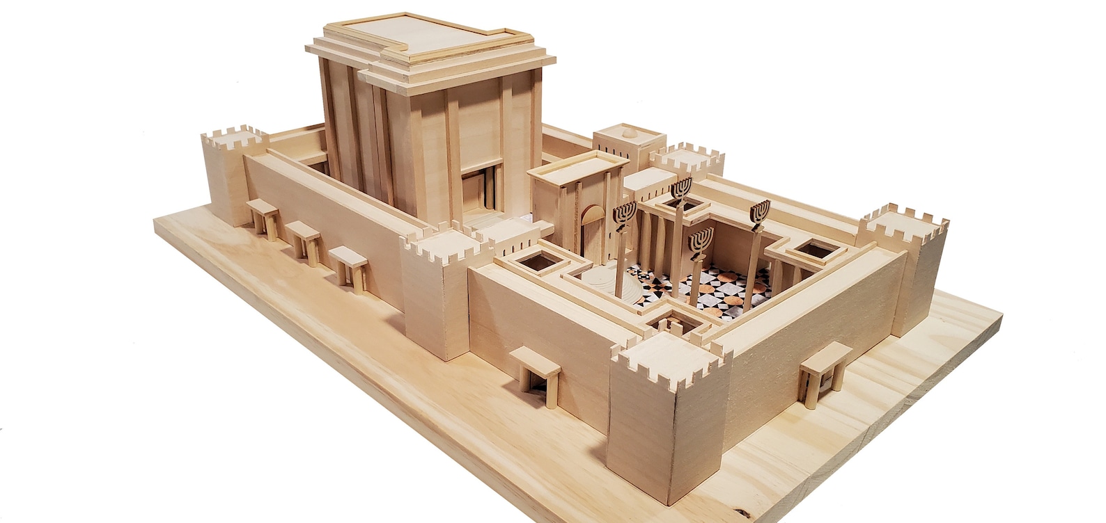 Jerusalem Second Temple Model Kit do-it-yourself Beit Hamikdash - Etsy
